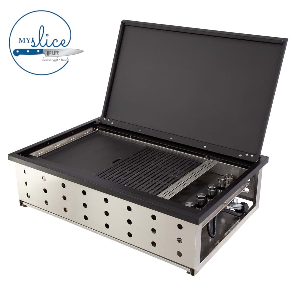 Gasmate Phoenix Black Drop-In 4 Burner BBQ - My Slice of Life